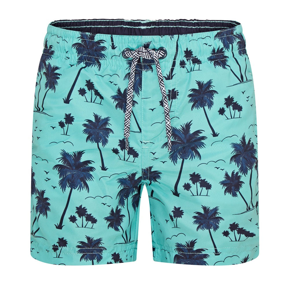 RIPT Essentials Boys Palm Tree Print Swim Shorts | Pan World Brands