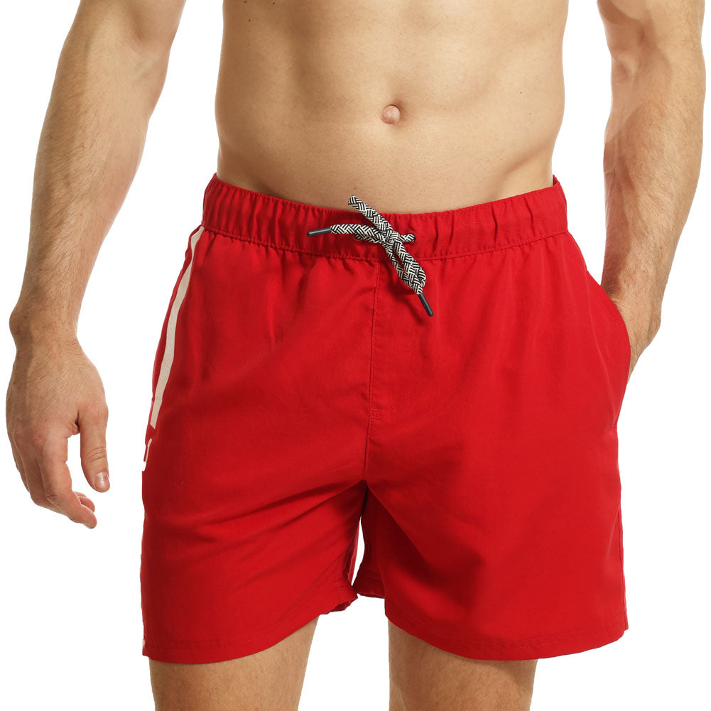RIPT Essentials Men's Vertical Stripe Swim Shorts | Pan World Brands